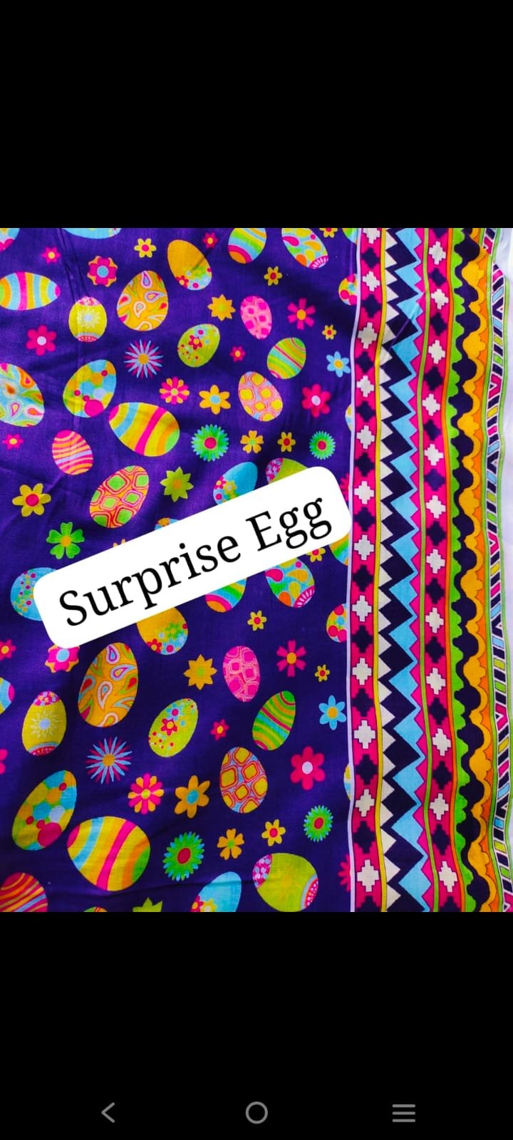Surprise Egg Lawn Fabrics 40" - H & A Boutique